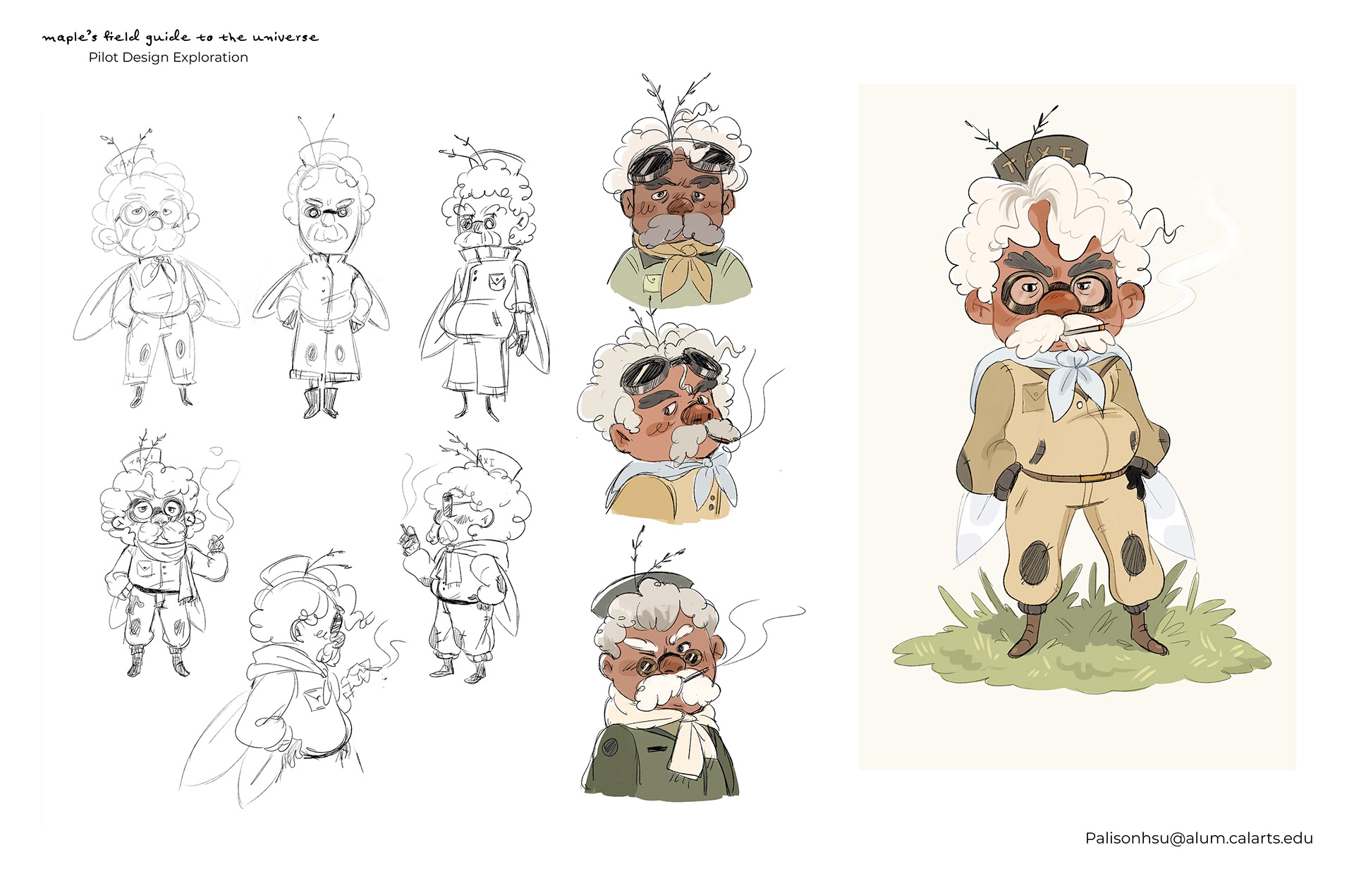 Palison Hsu - Character Design