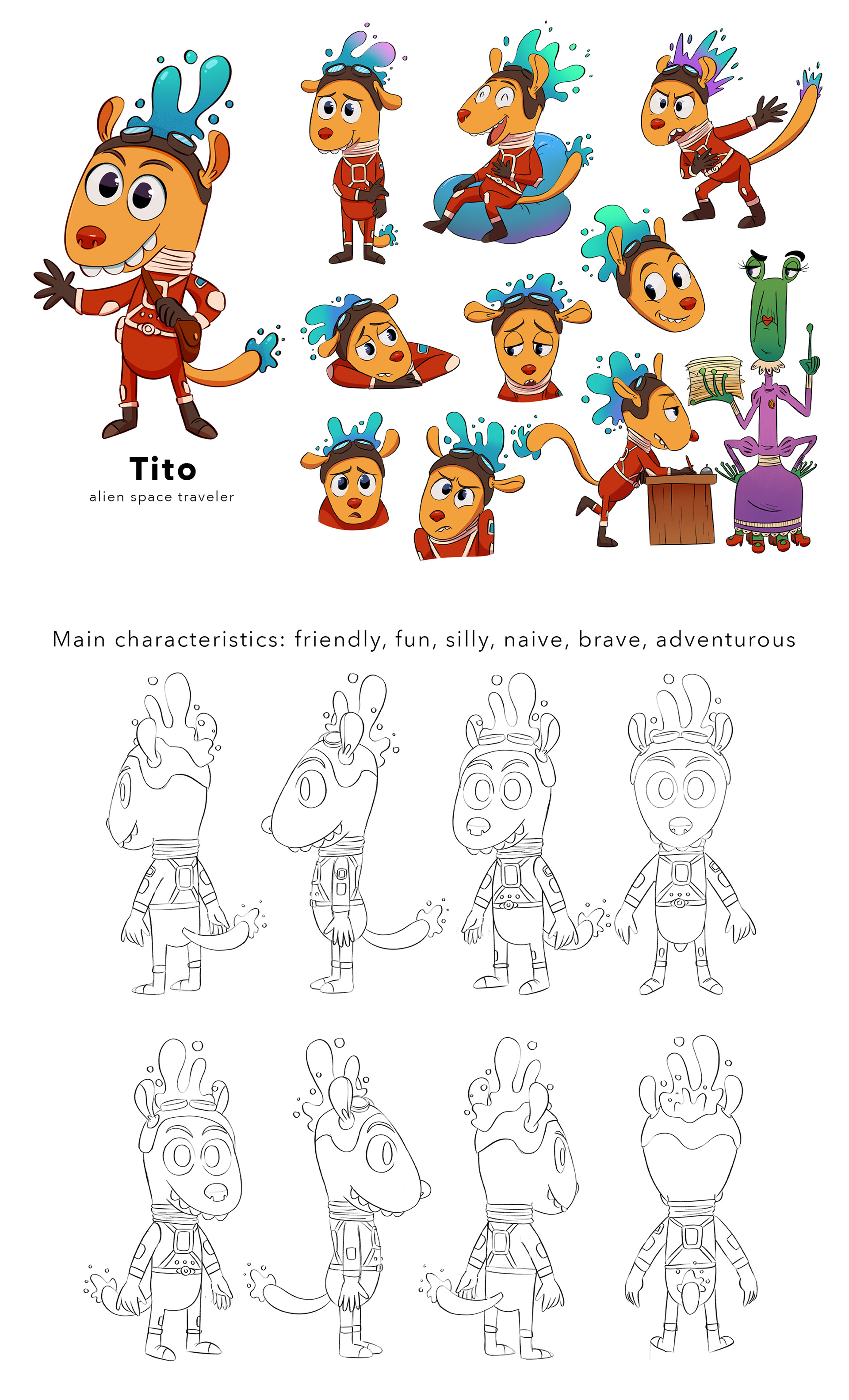 esme and roy coloring pages