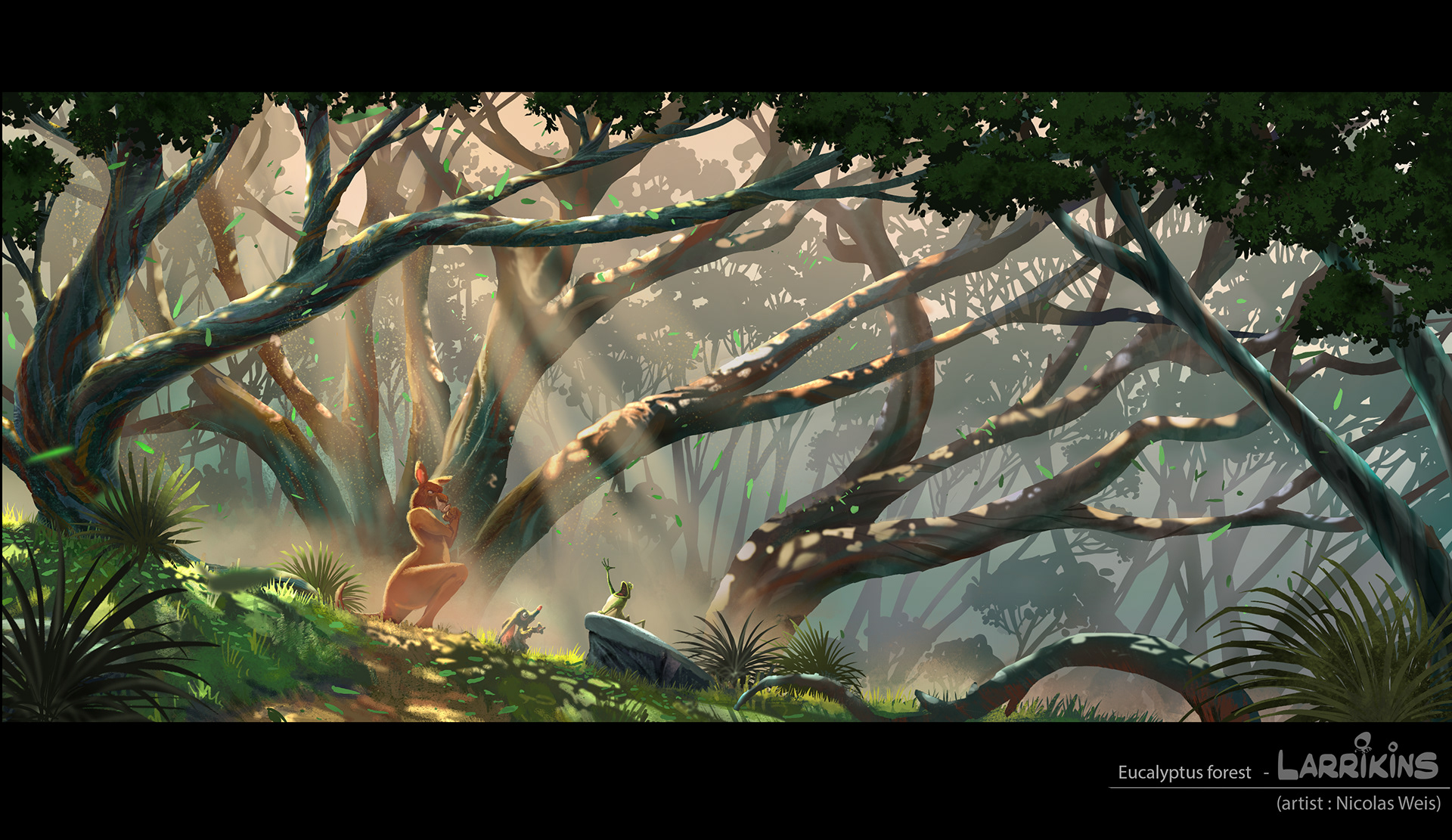 The art of Nicolas Weis - Larrikins