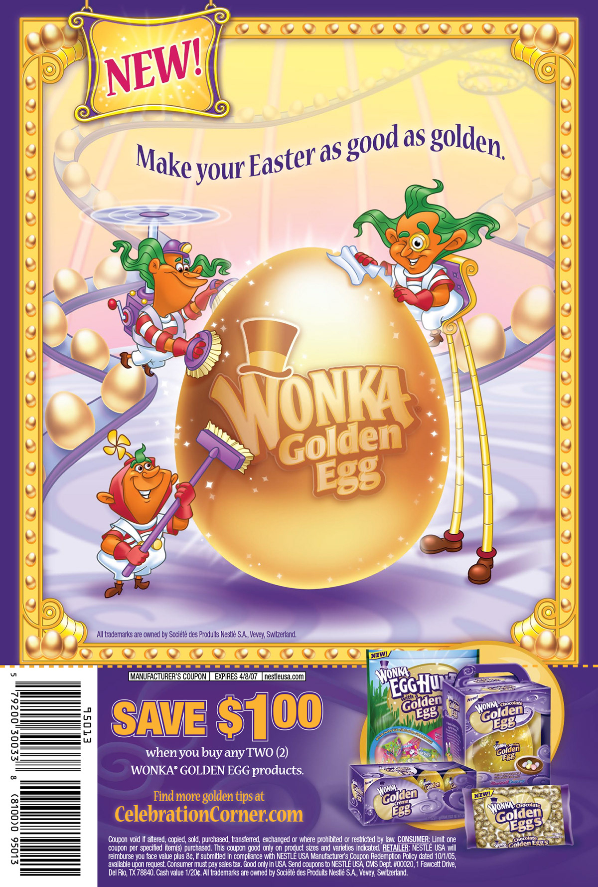 Brand Imagination | James Scott Blanton - Wonka : Golden Egg Promotion ...