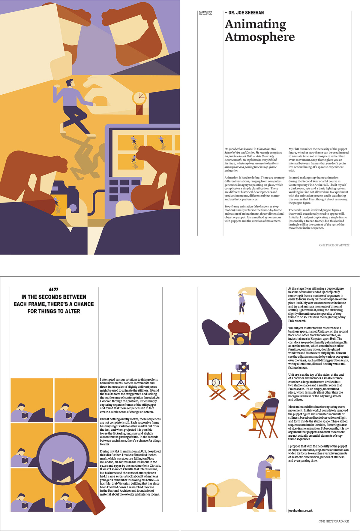 Michael Tada - ONE PIECE OF ADVICE ISSUE 2