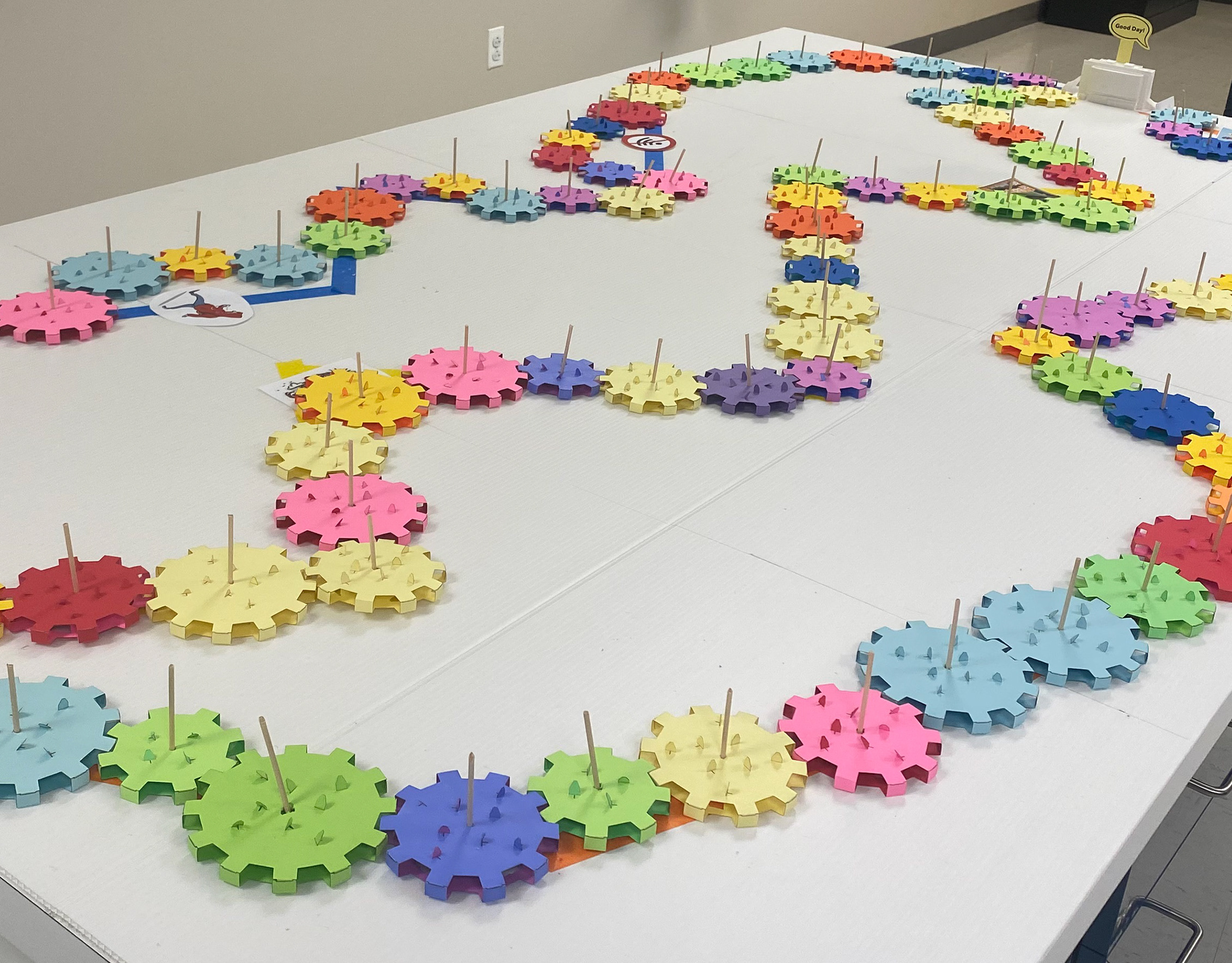 Colleen B Costigan - Art and Design Studio - Paper Gears