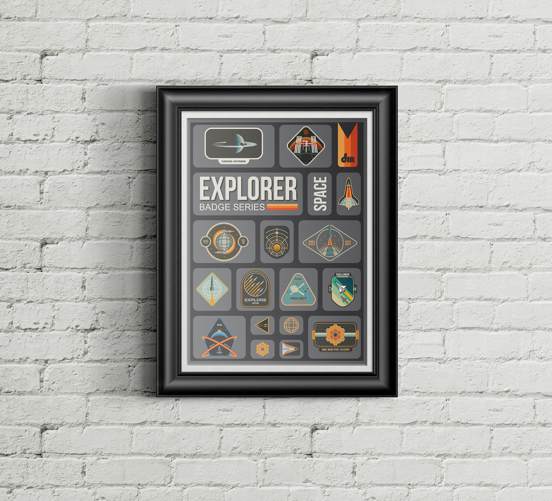David Magnanelli - Space Explorer Badges