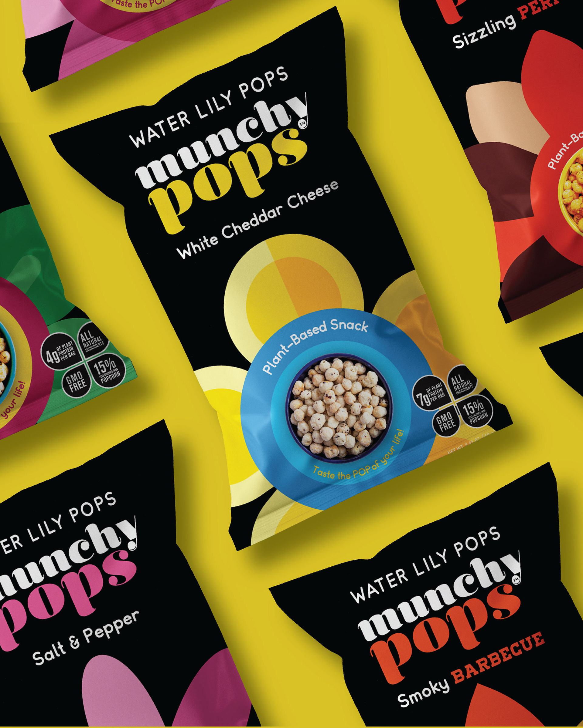 Inhouse design - Munchy Pops Packaging