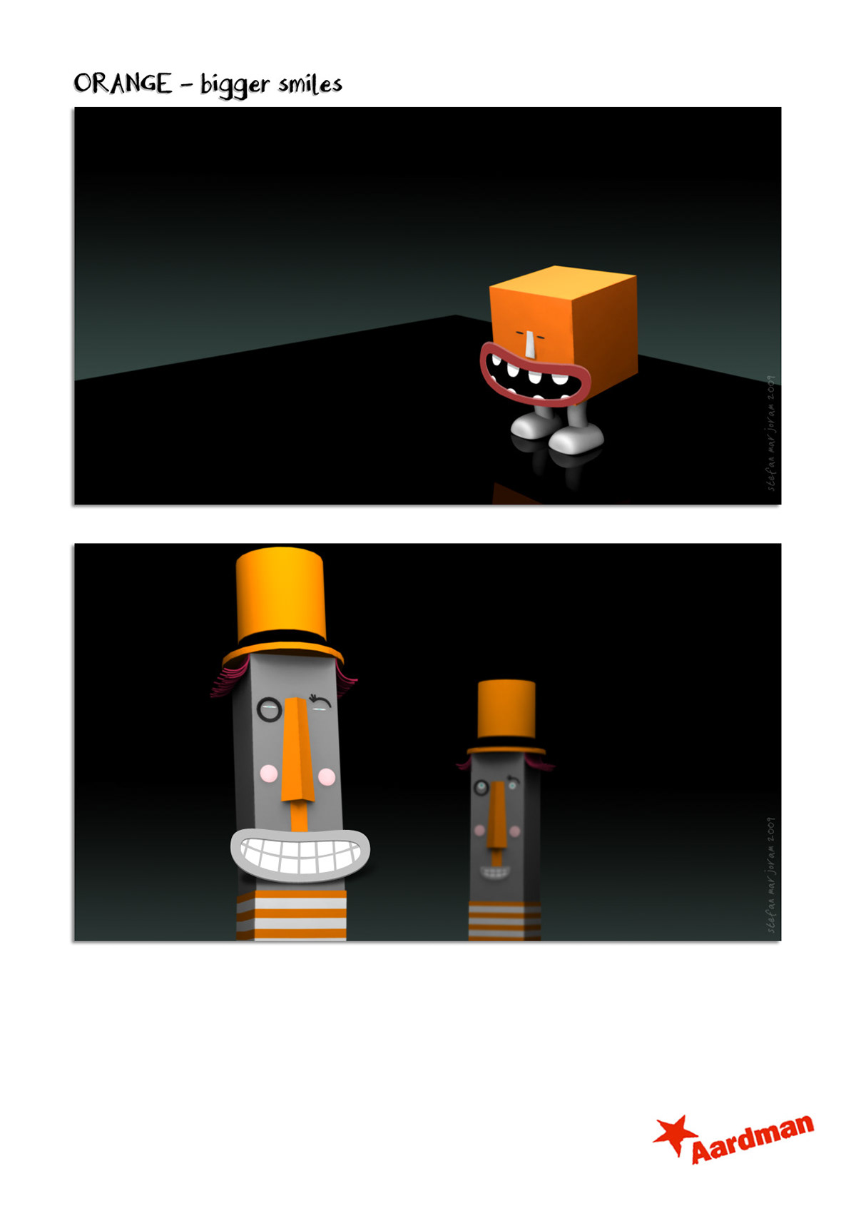 stefan marjoram - AARDMAN - Character Designs and Animation