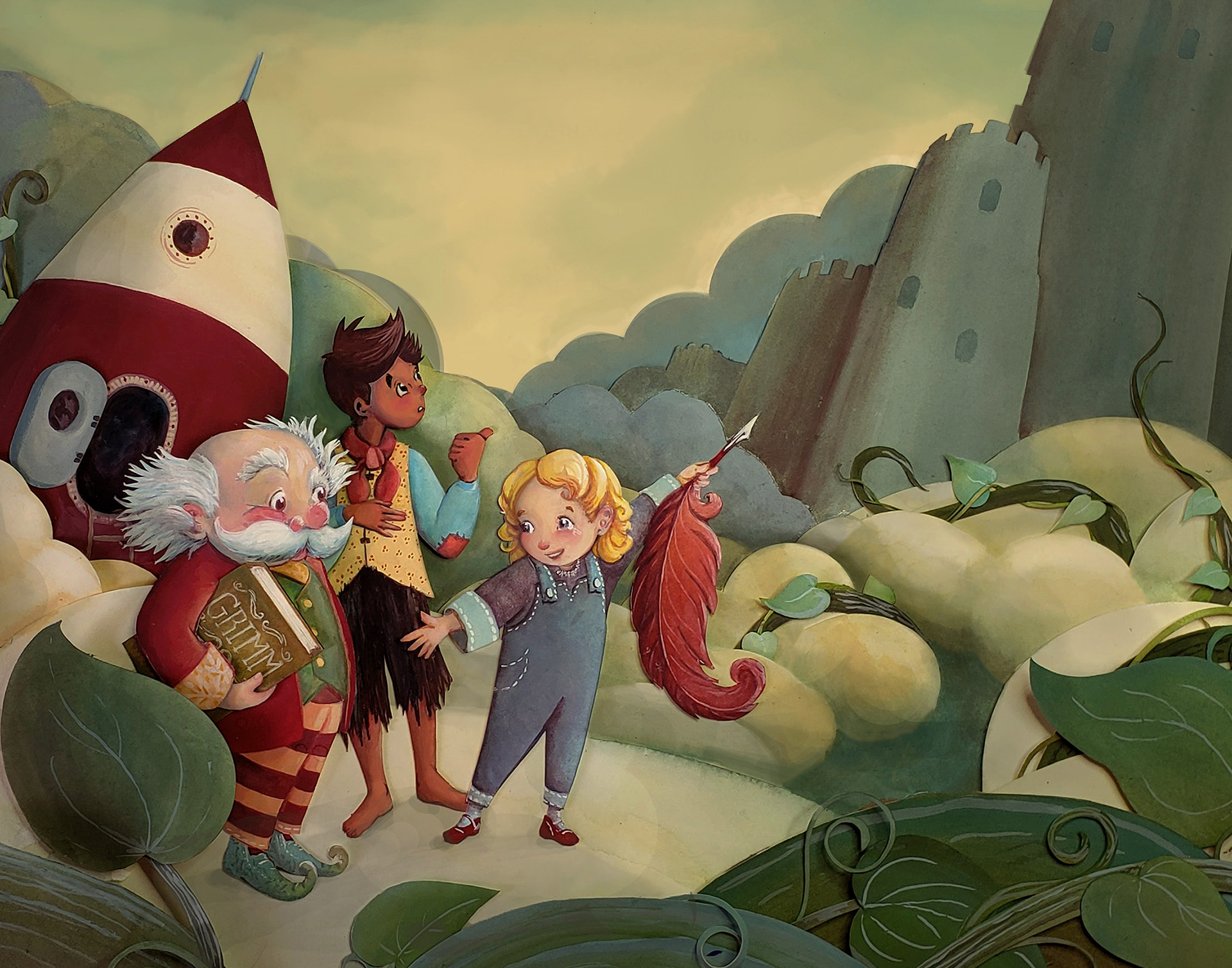 Elizabeth Goss - Children's Book Illustration