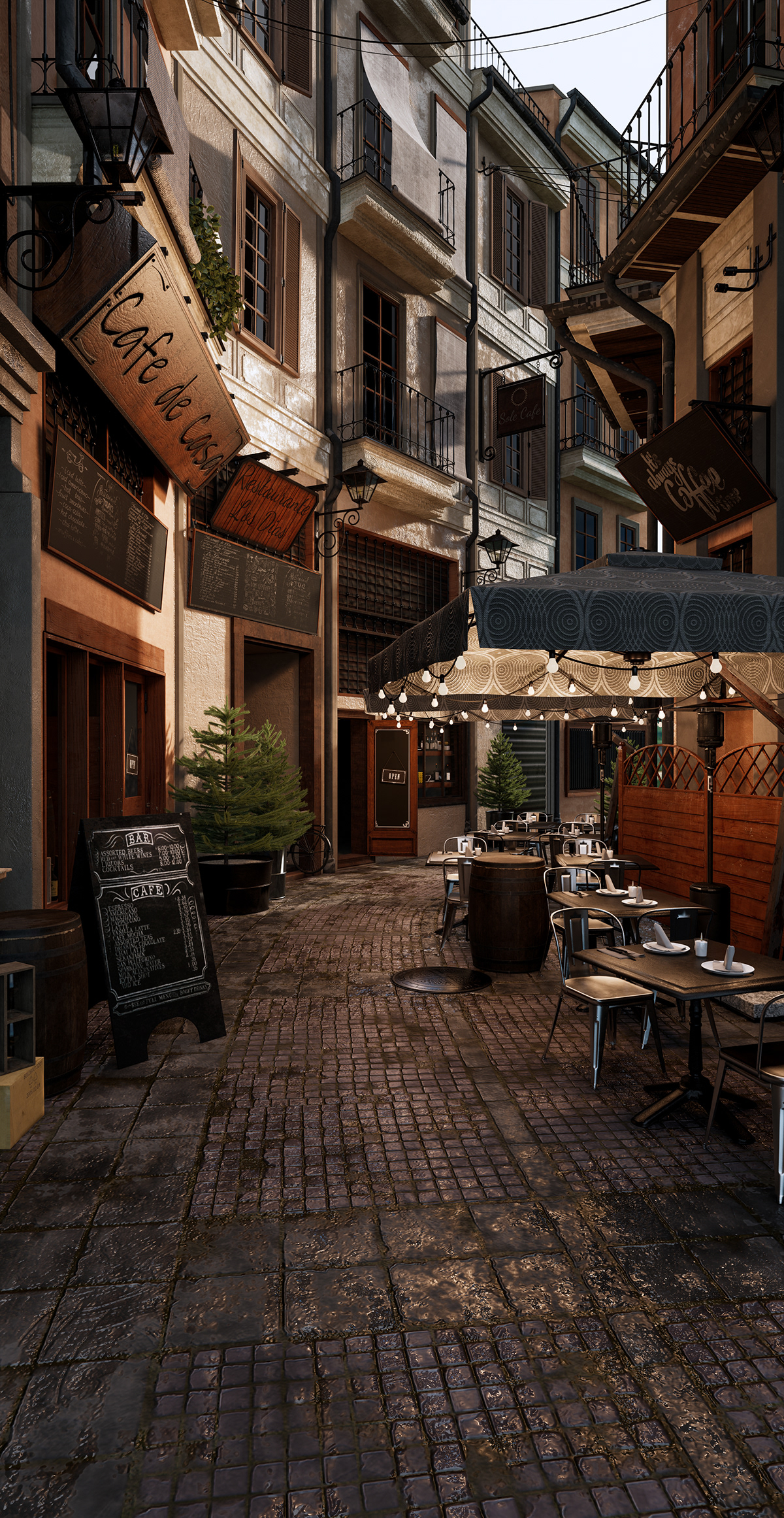 DWARF RENDERING STUDIO - Nordic street rendering