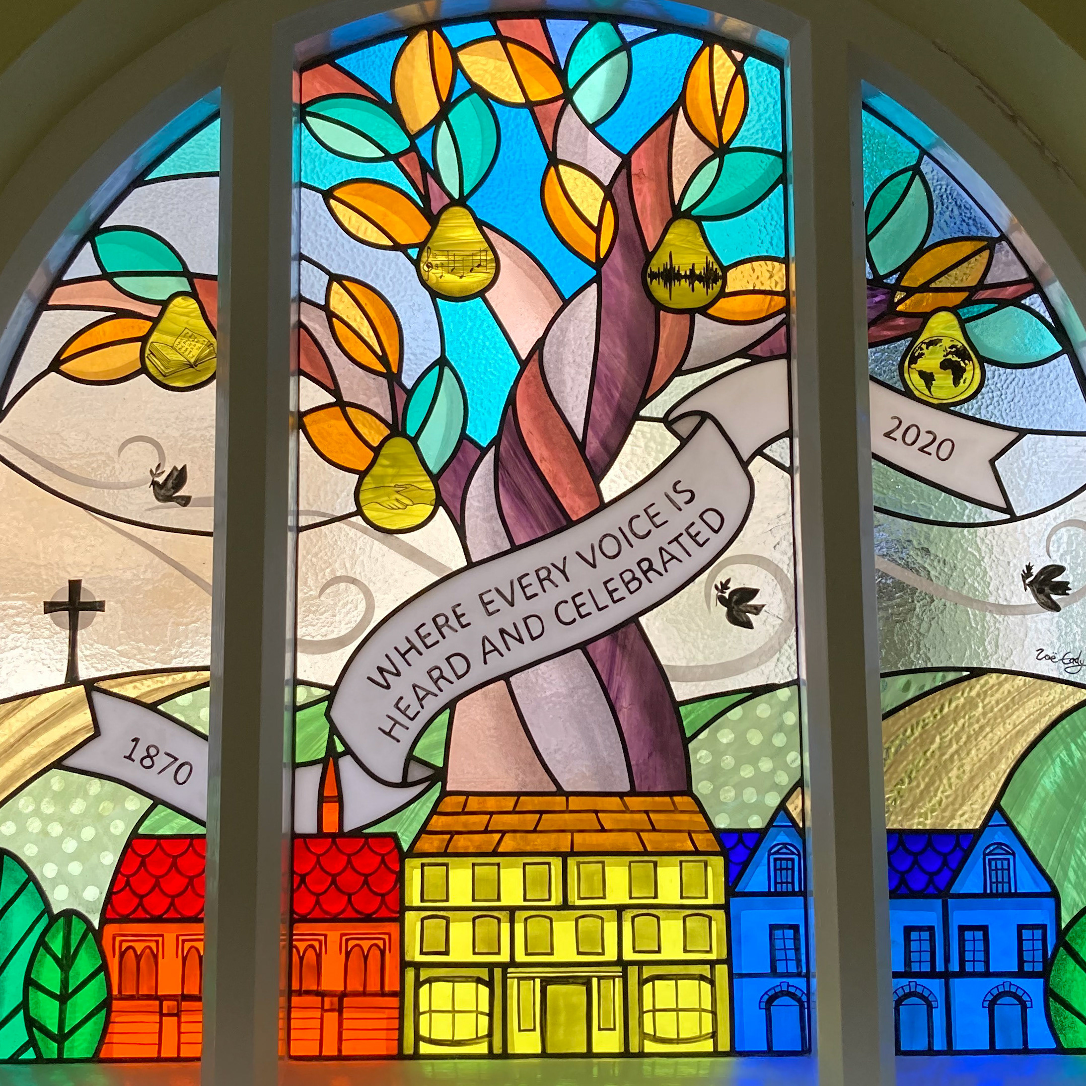 The Glass Garden - Stained Glass Leeds - Zoë Eady
