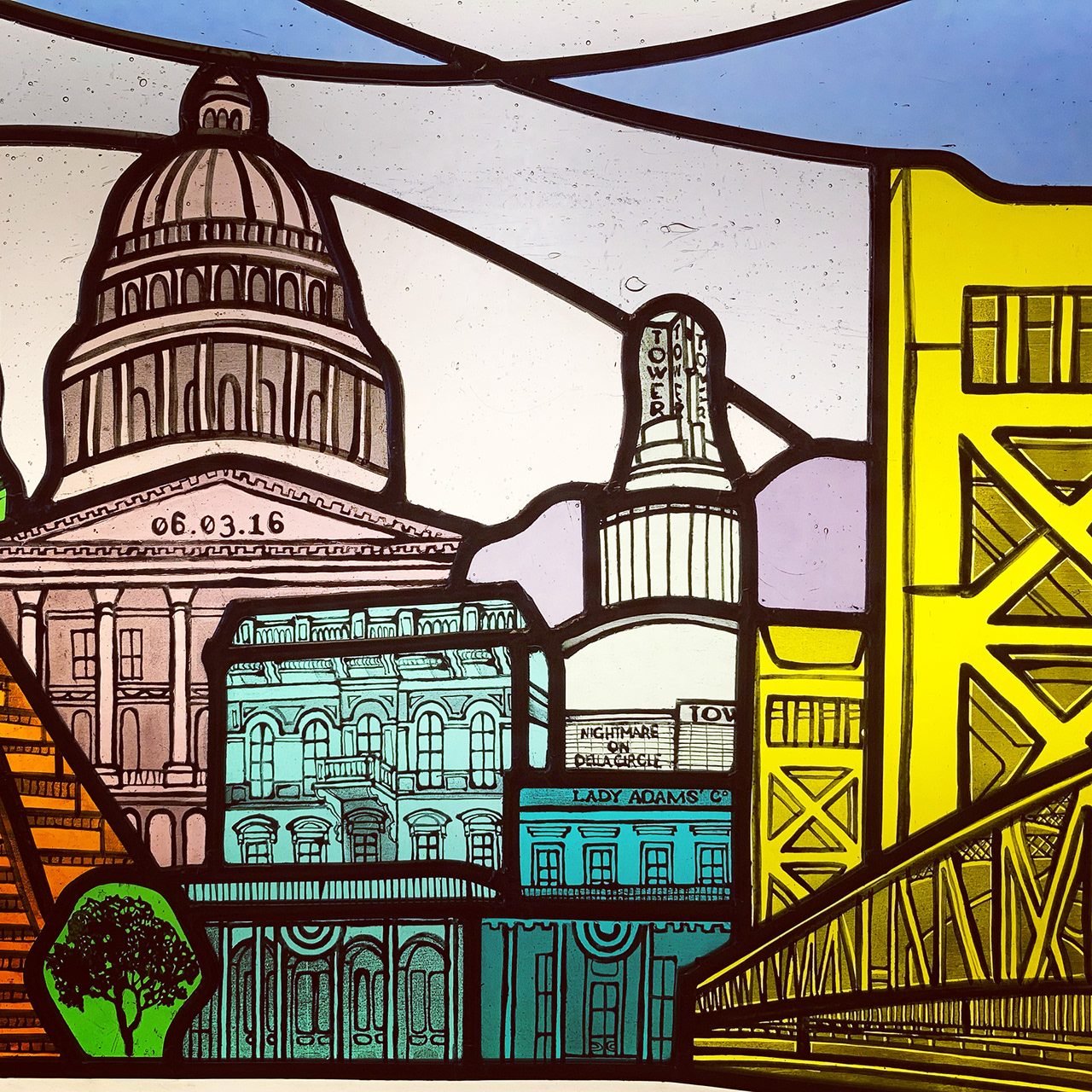 The Glass Garden - Stained Glass Leeds - Zoë Eady