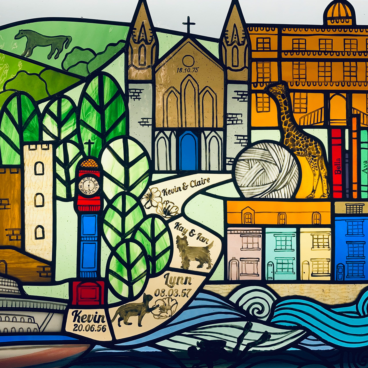 The Glass Garden - Stained Glass Leeds - Zoë Eady - ChapelFM Art Glass ...