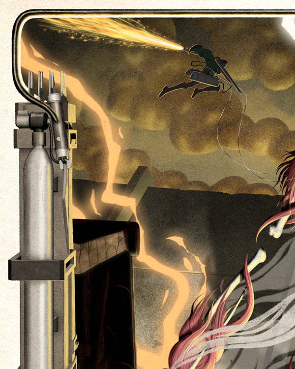 Jason Raish Illustration - Attack On Titan