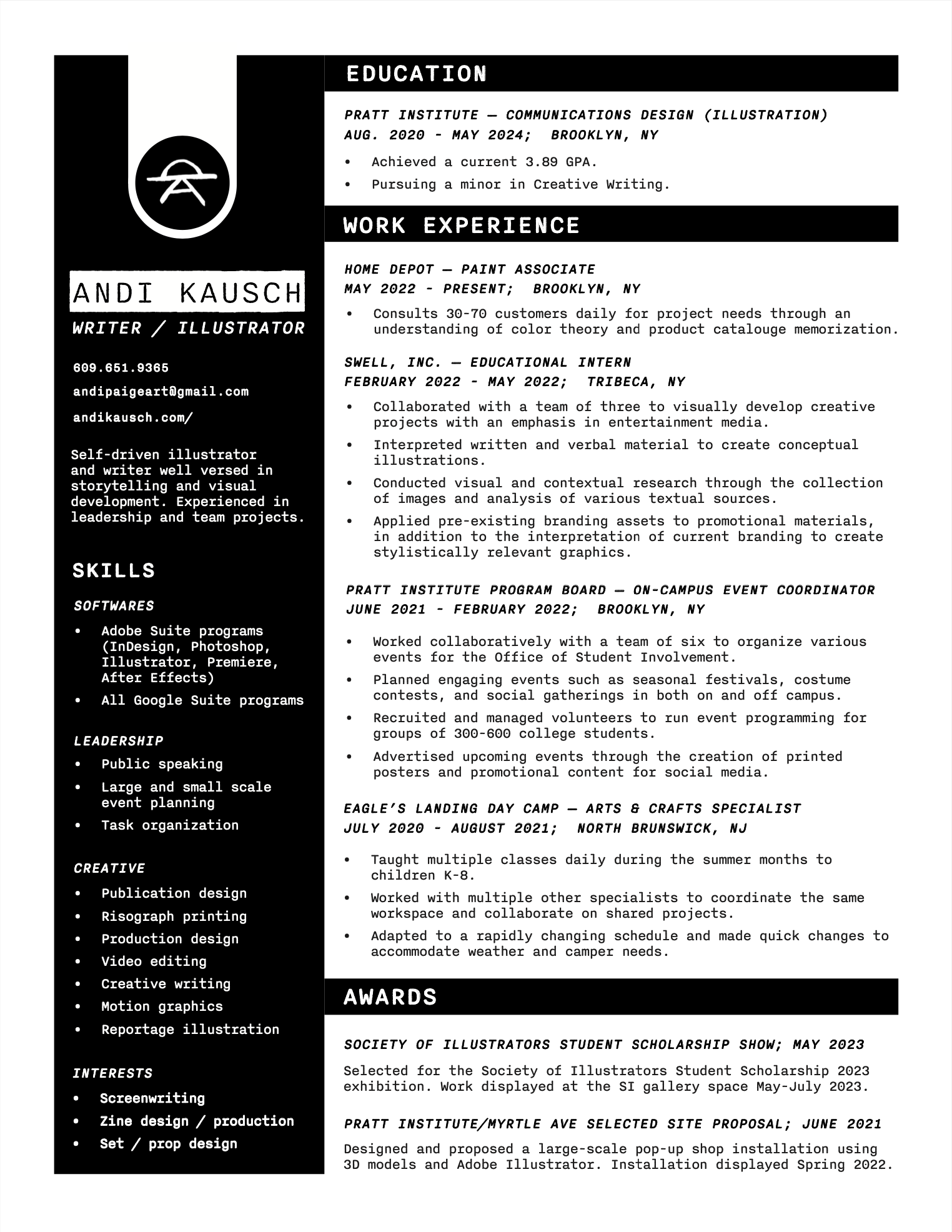 Andi Kausch - Resume