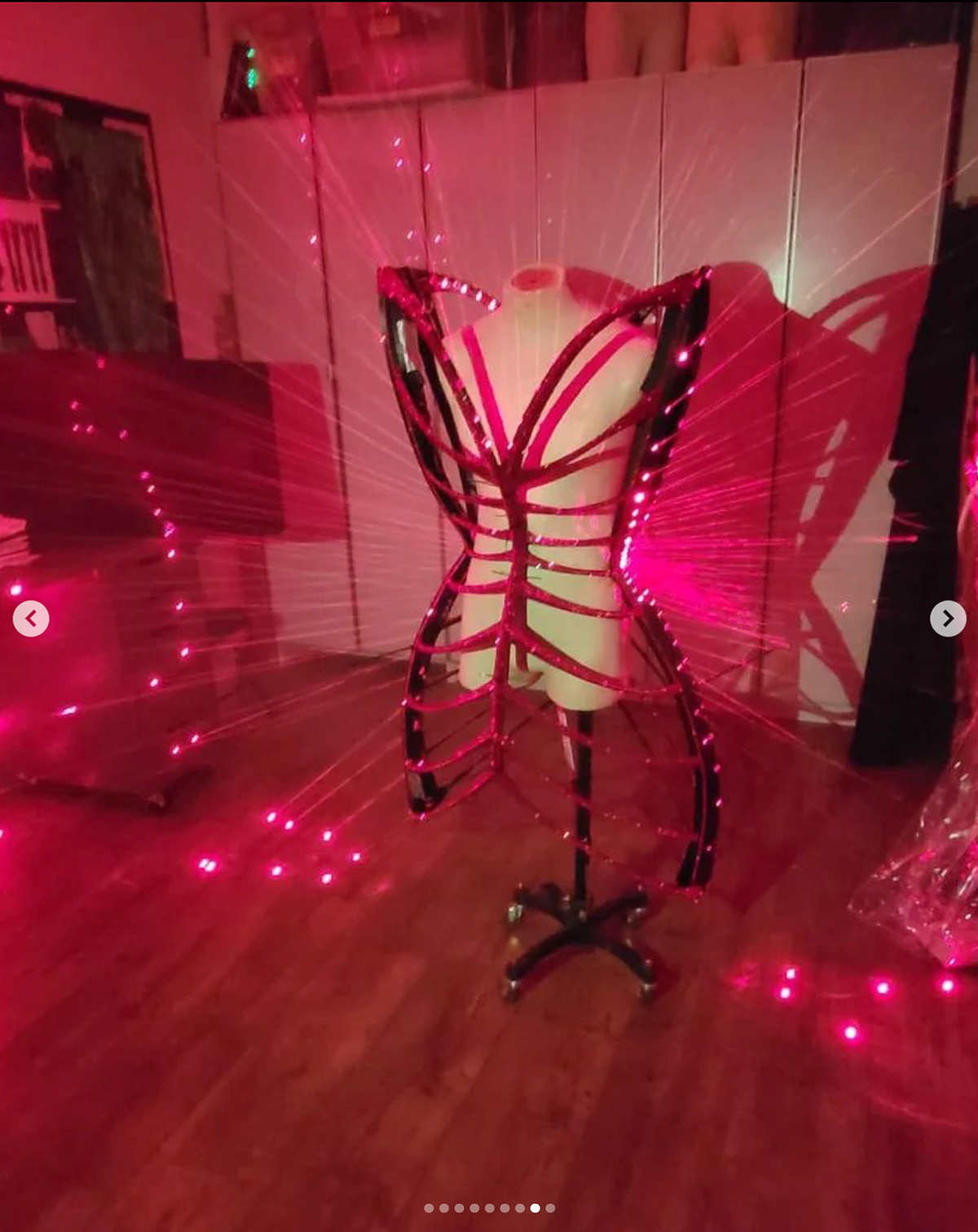 NightLight Labs - Raja's Laser Dress