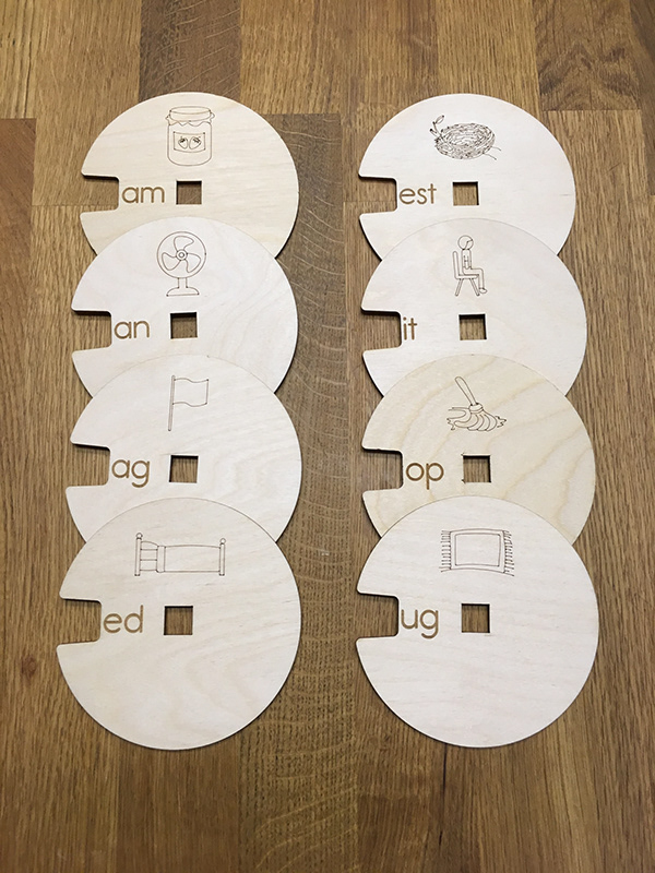 Sincerely Taylor Made - Word Family Spinner