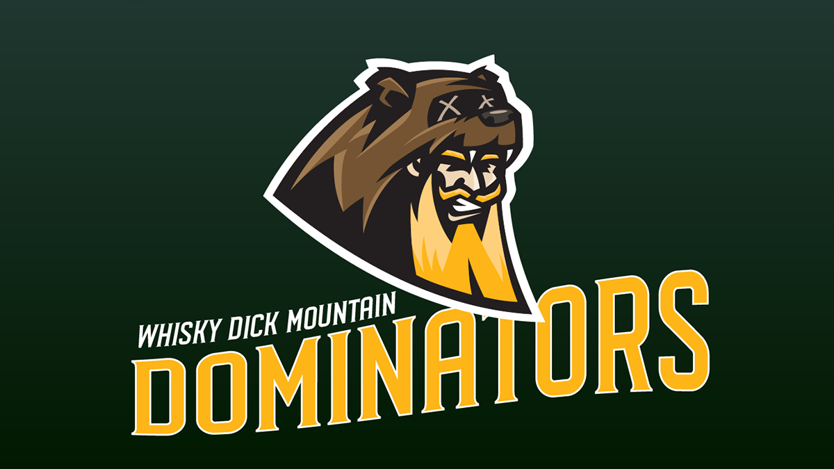 Ben Rush - Dominators Mascot Logo