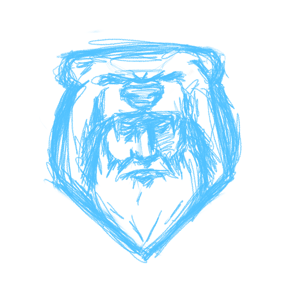 Ben Rush - Dominators Mascot Logo