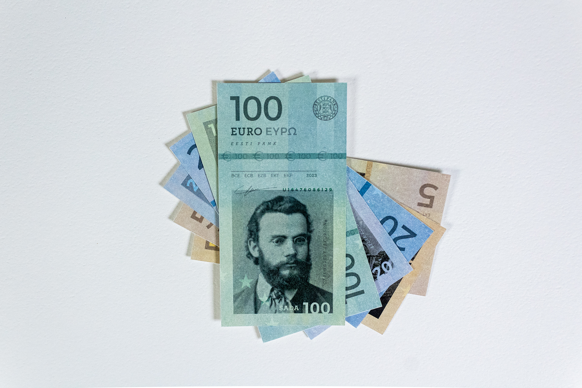 Daniel Mejia - Estonian Banknotes (Euro Redesign)