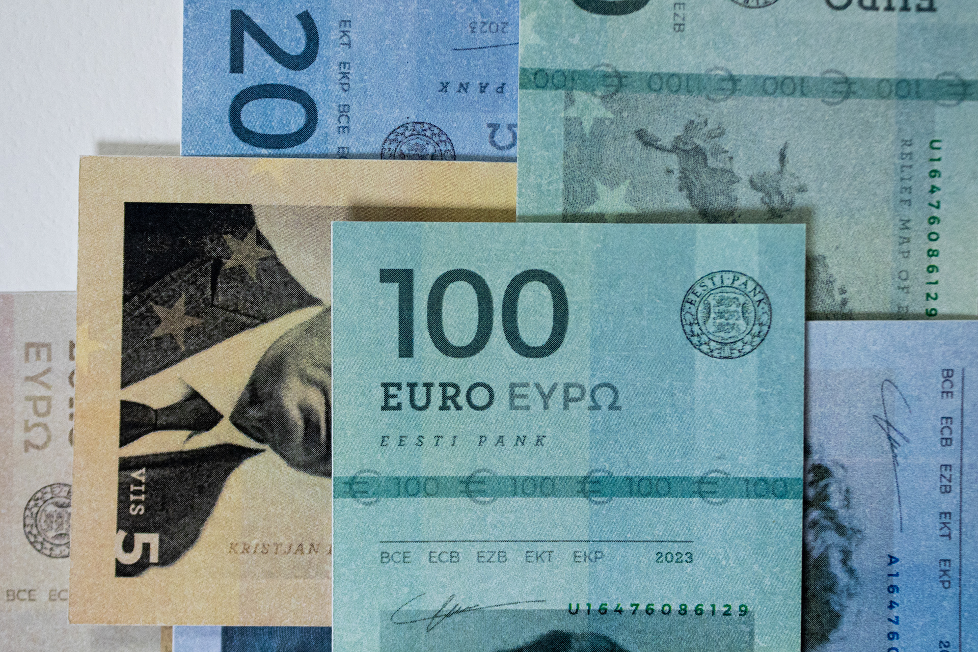 Daniel Mejia - Estonian Banknotes (Euro Redesign)