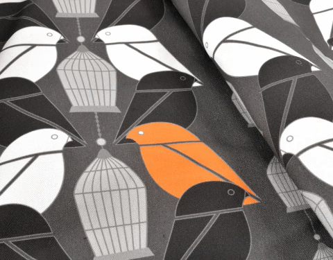 Phil Schwarz - Parakeet Textile Pattern