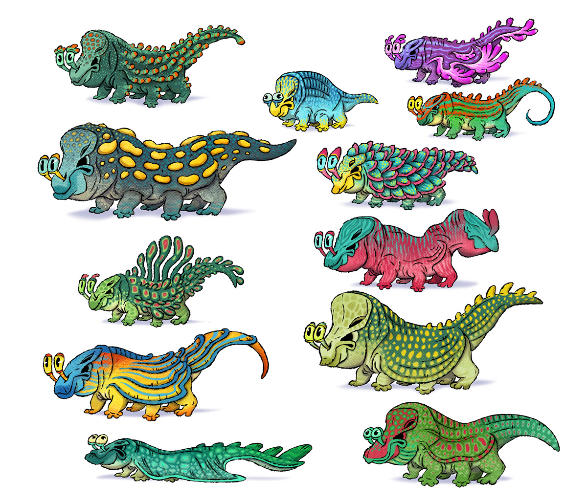 Stieven's art site - Alien Biosphere