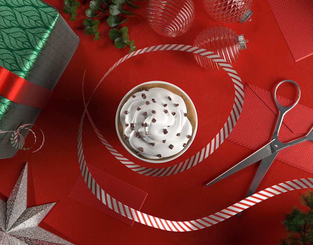 Donnie Bauer - Starbucks Holiday - Carry the Merry