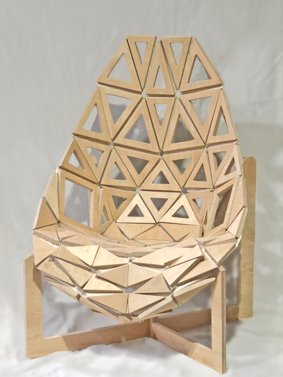 Sophia Badame - Plywood Chair
