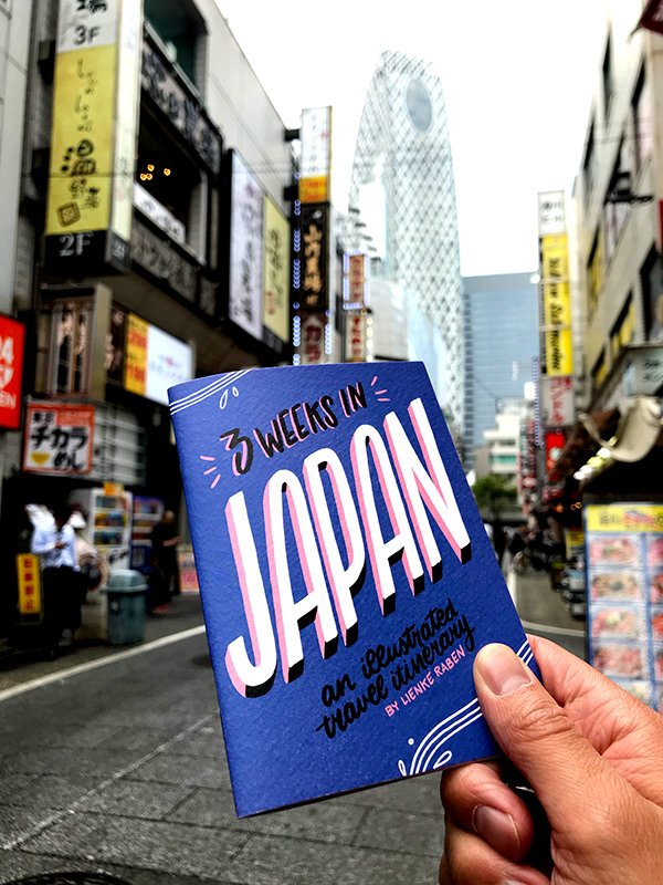 Lienke Raben illustration & design - Japan Pocket Guide