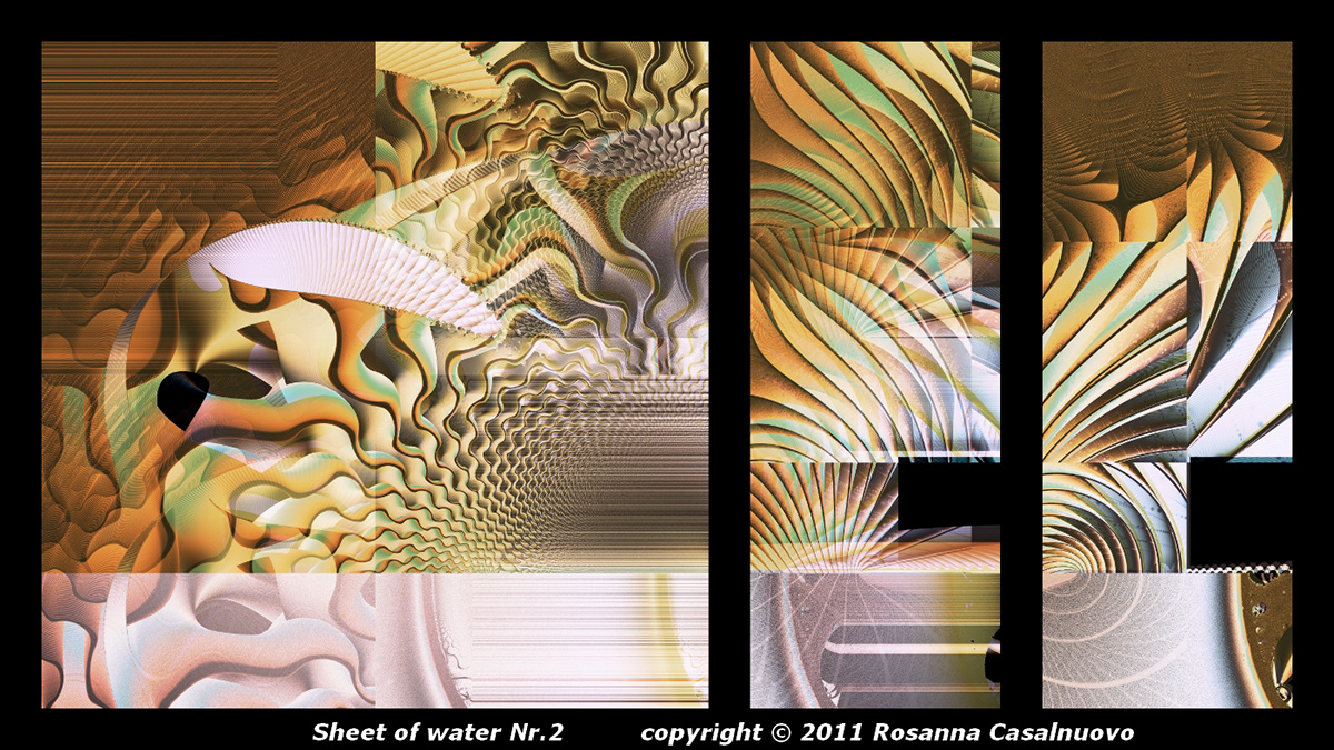 Spazioformadesign - "Sheet of water" series
