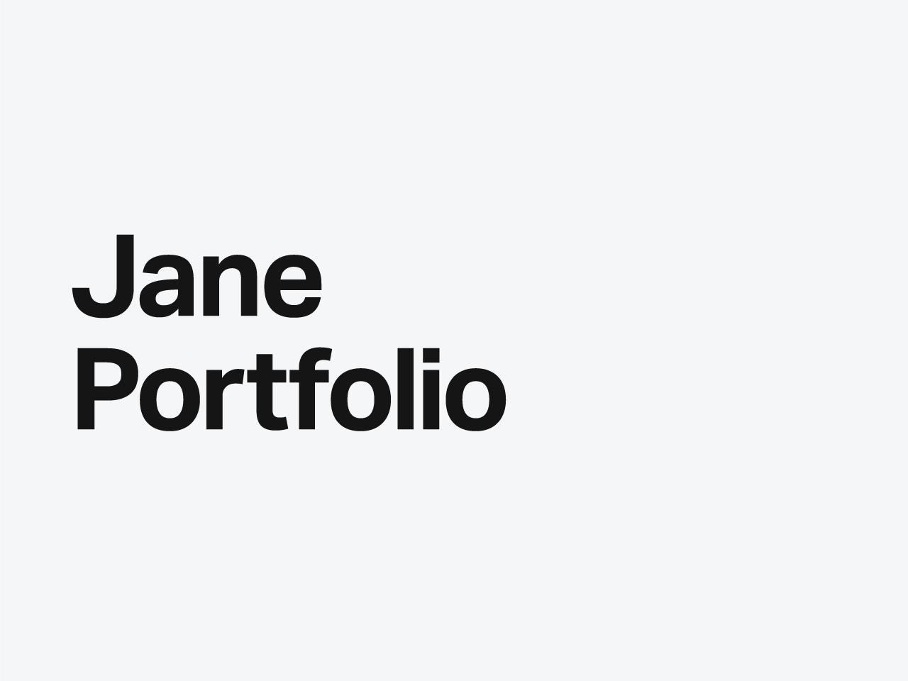 Jane Lee - Menu Manager