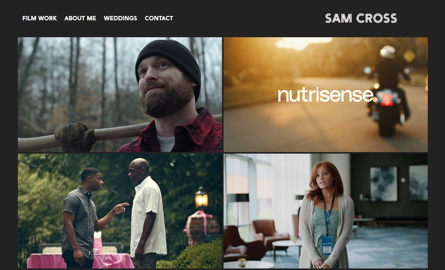 Sam Cross - Filmmaker