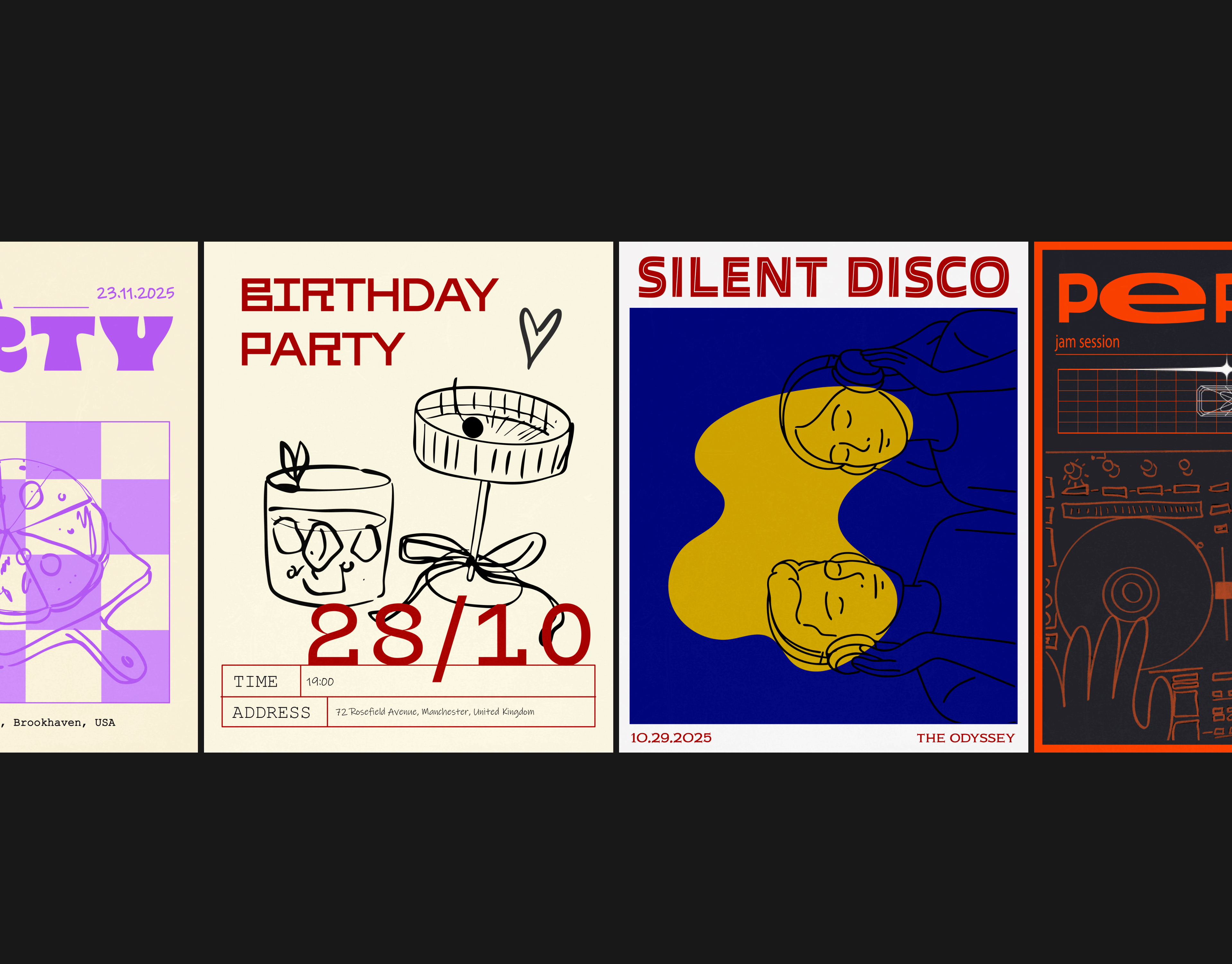 Lika Kikalishvili - Some Poster designs