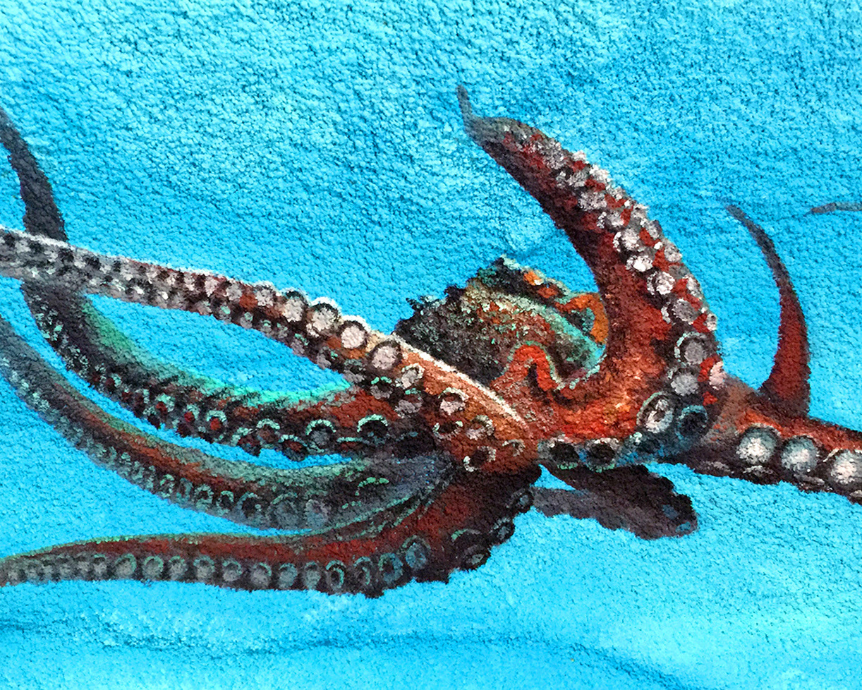 PINKLAYER MURAL STUDIO - [인테리어 벽화] 용문 아지네 펜션 포인트벽화