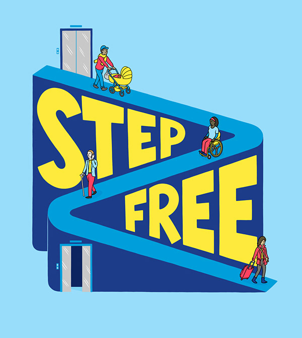 Adam Hayes - Typographic Illustration - TfL