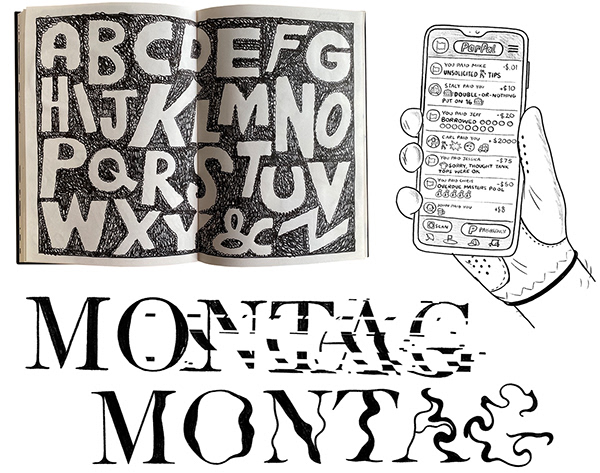Adam Hayes - Typographic Illustration - Sketchbook