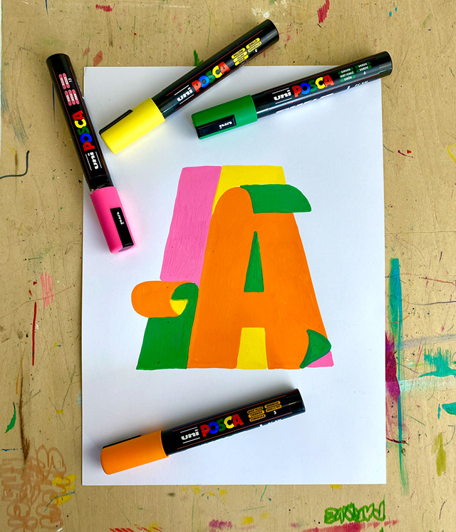 Adam Hayes - Typographic Illustration