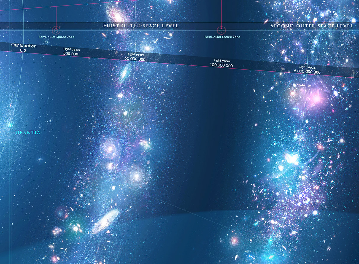 Vision Afar - The Art of Gary Tonge - The Master Universe Map