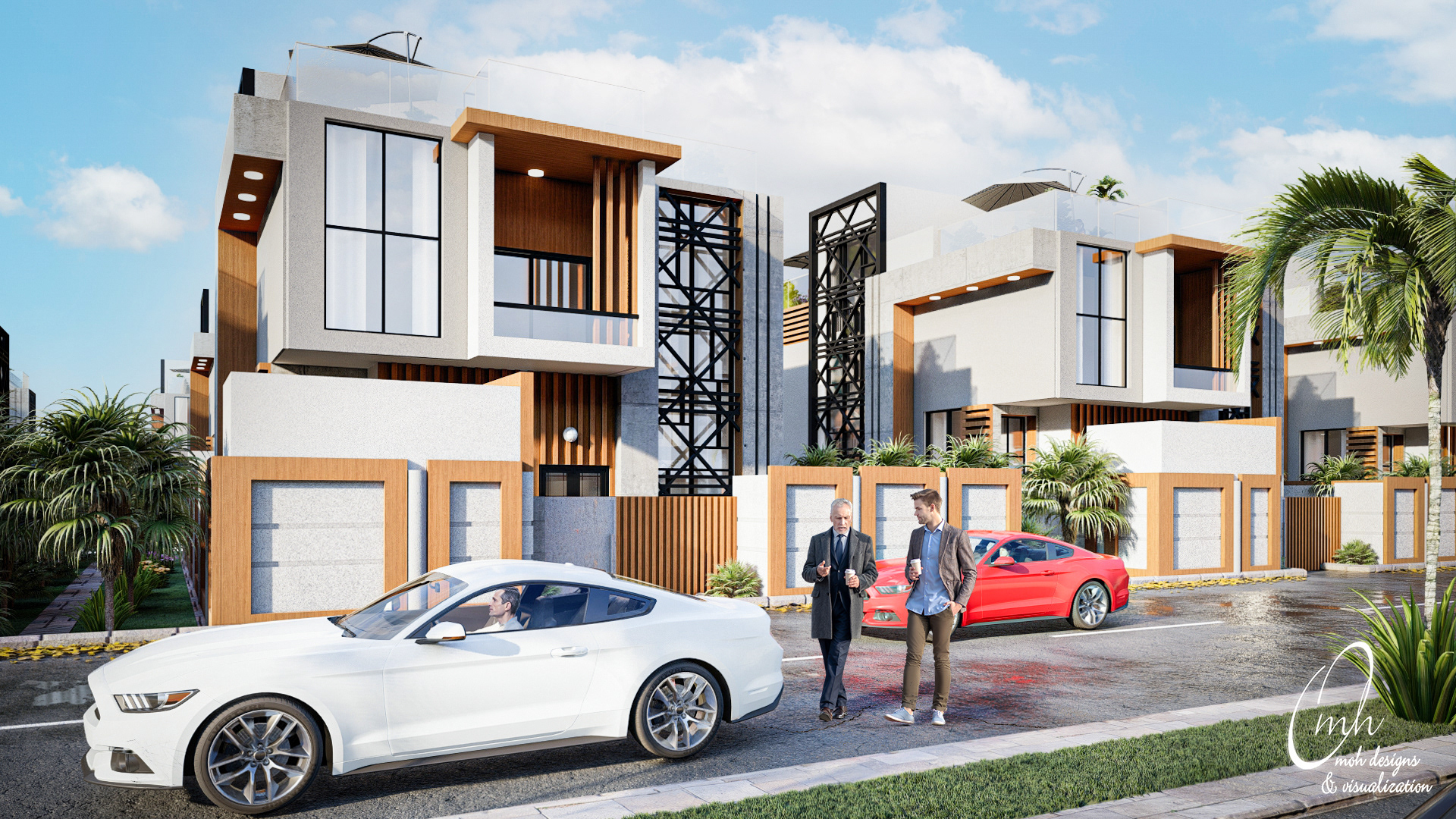 MOH Designs & Visualization - Villa in KSA