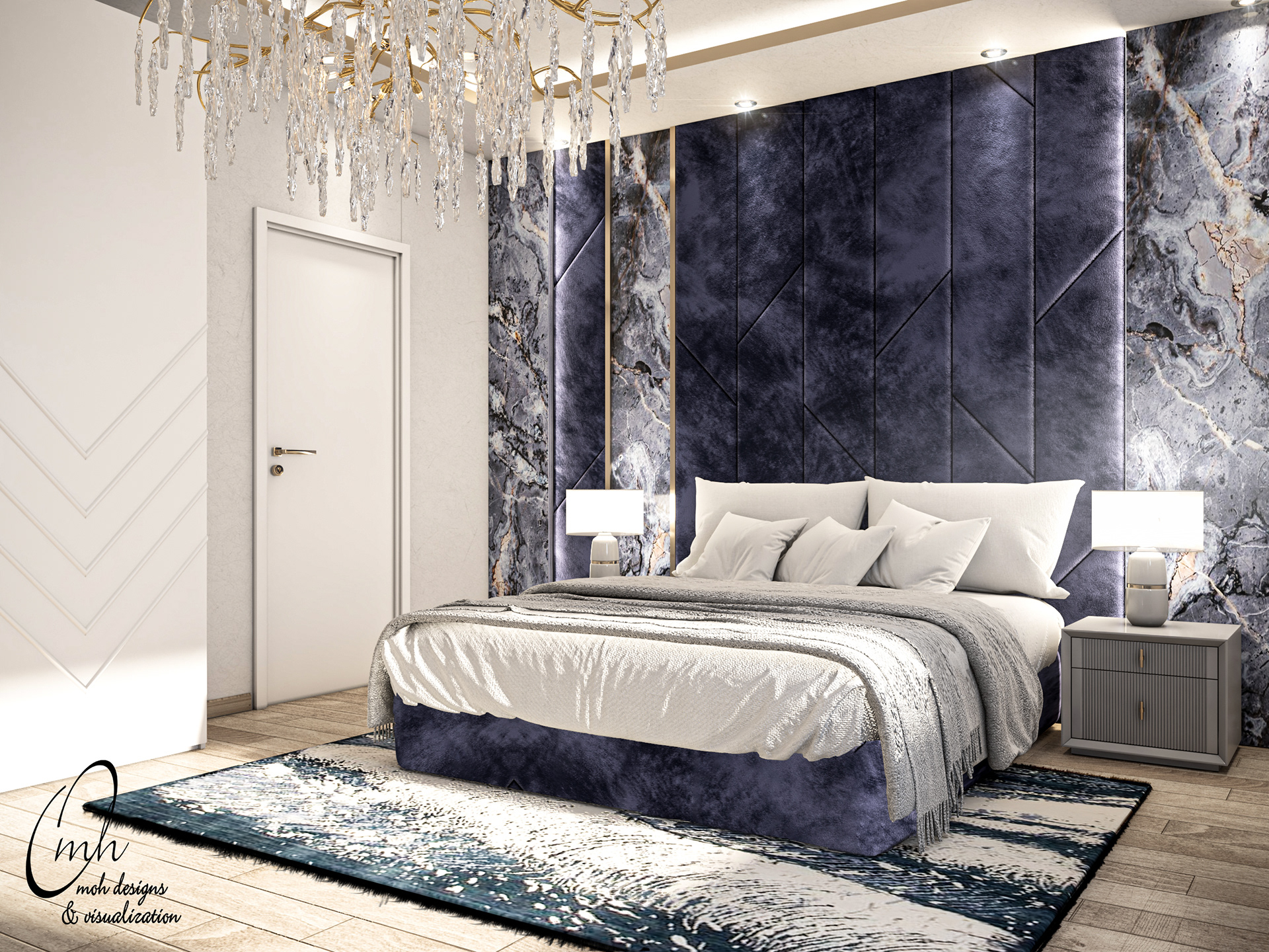 MOH Designs & Visualization - Alexandria Bedroom