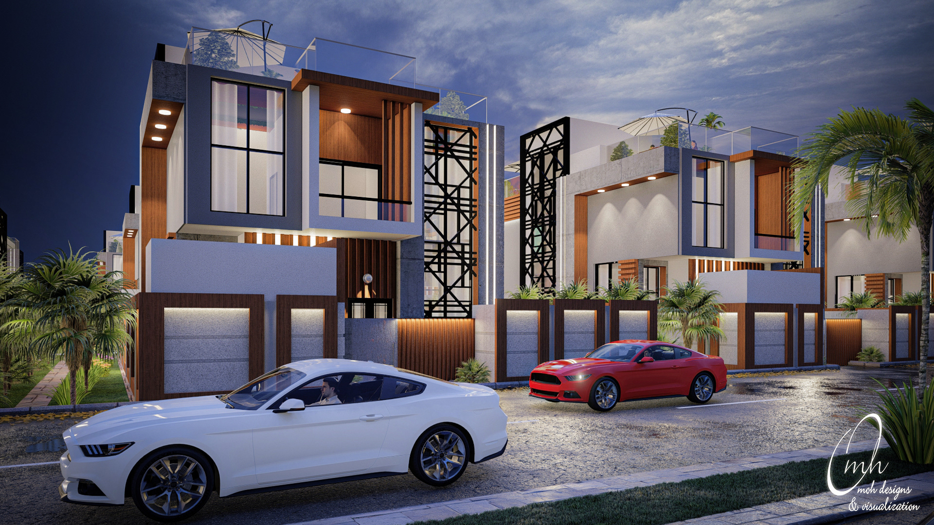 MOH Designs & Visualization - Villa in KSA