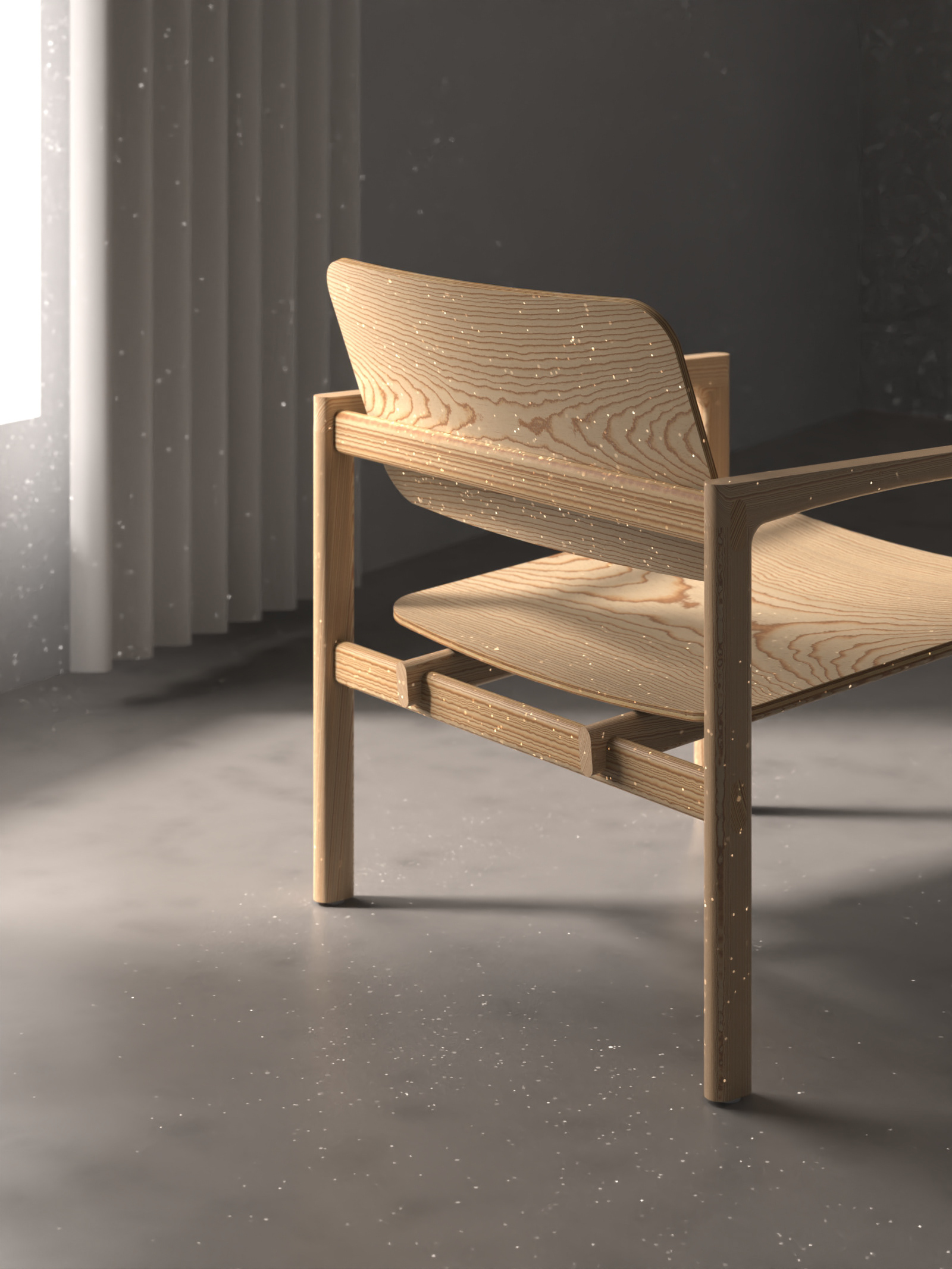 nuttawuth's portfolio - arch chair