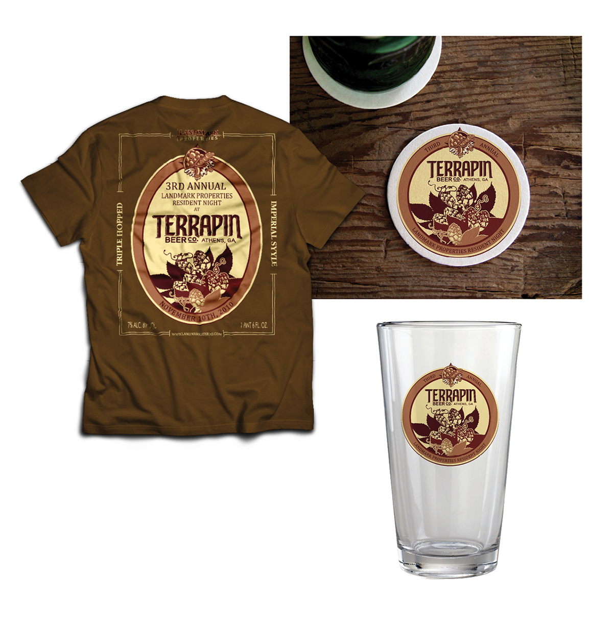 Corey Jameson Design + Illustration - Terrapin Brewery