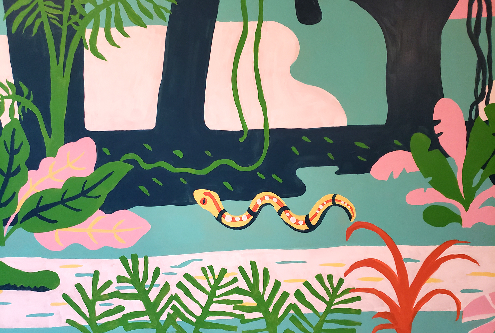 Renee Wilcox - Jungle Mural