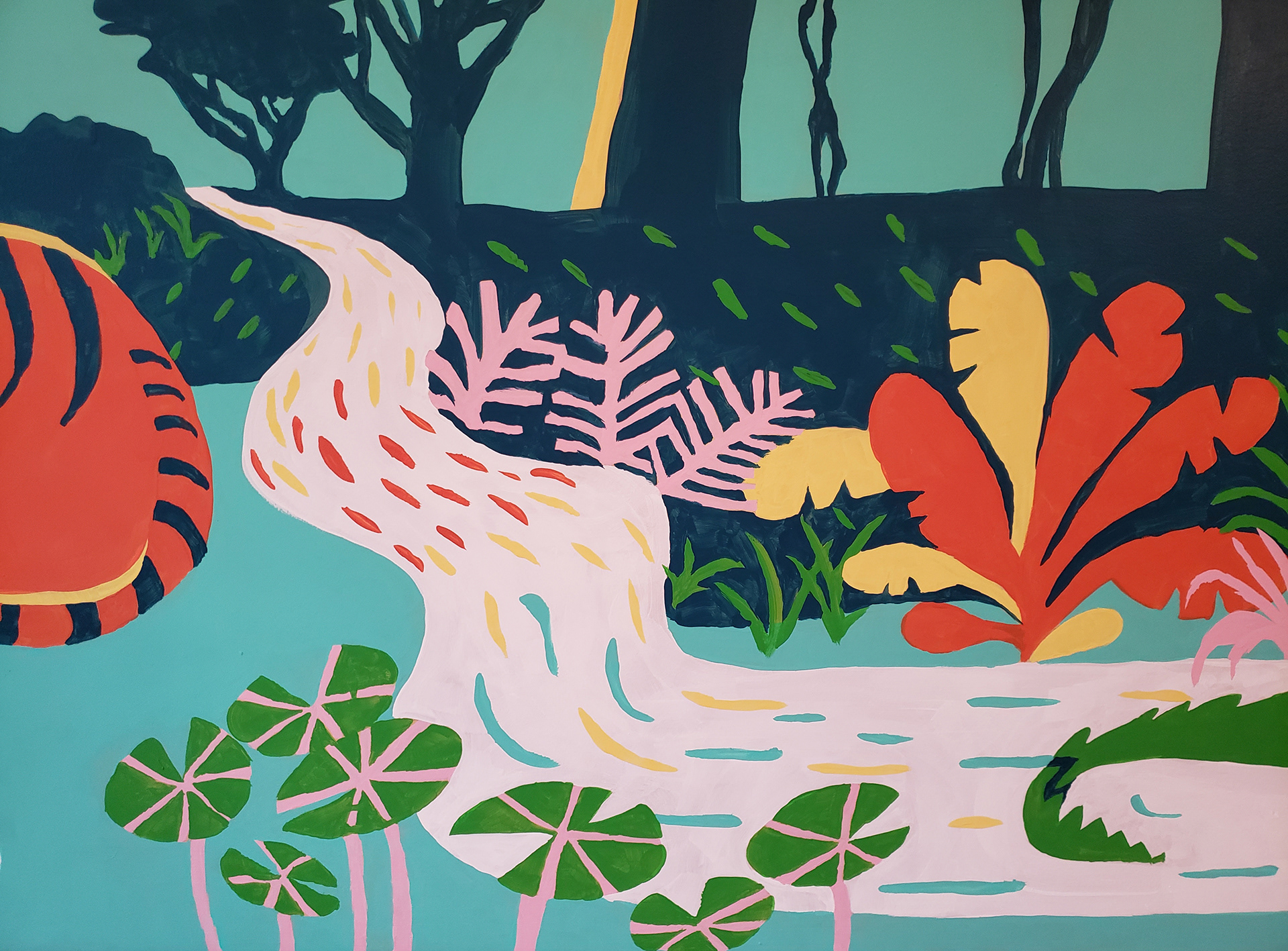 Renee Wilcox - Jungle Mural