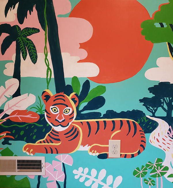 Renee Wilcox - Jungle Mural