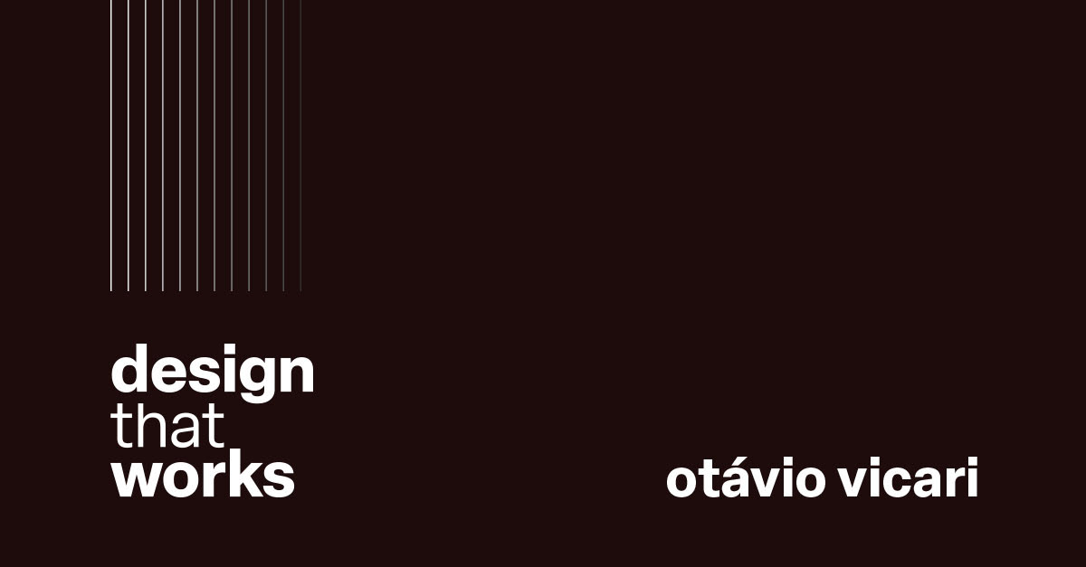 Otávio Vicari • Design com estratégia - Selo Incolar 35 Anos