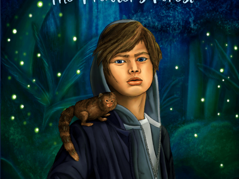 Sergio Luna - "The Adventures of Peter Tyrell" Book Cover Design