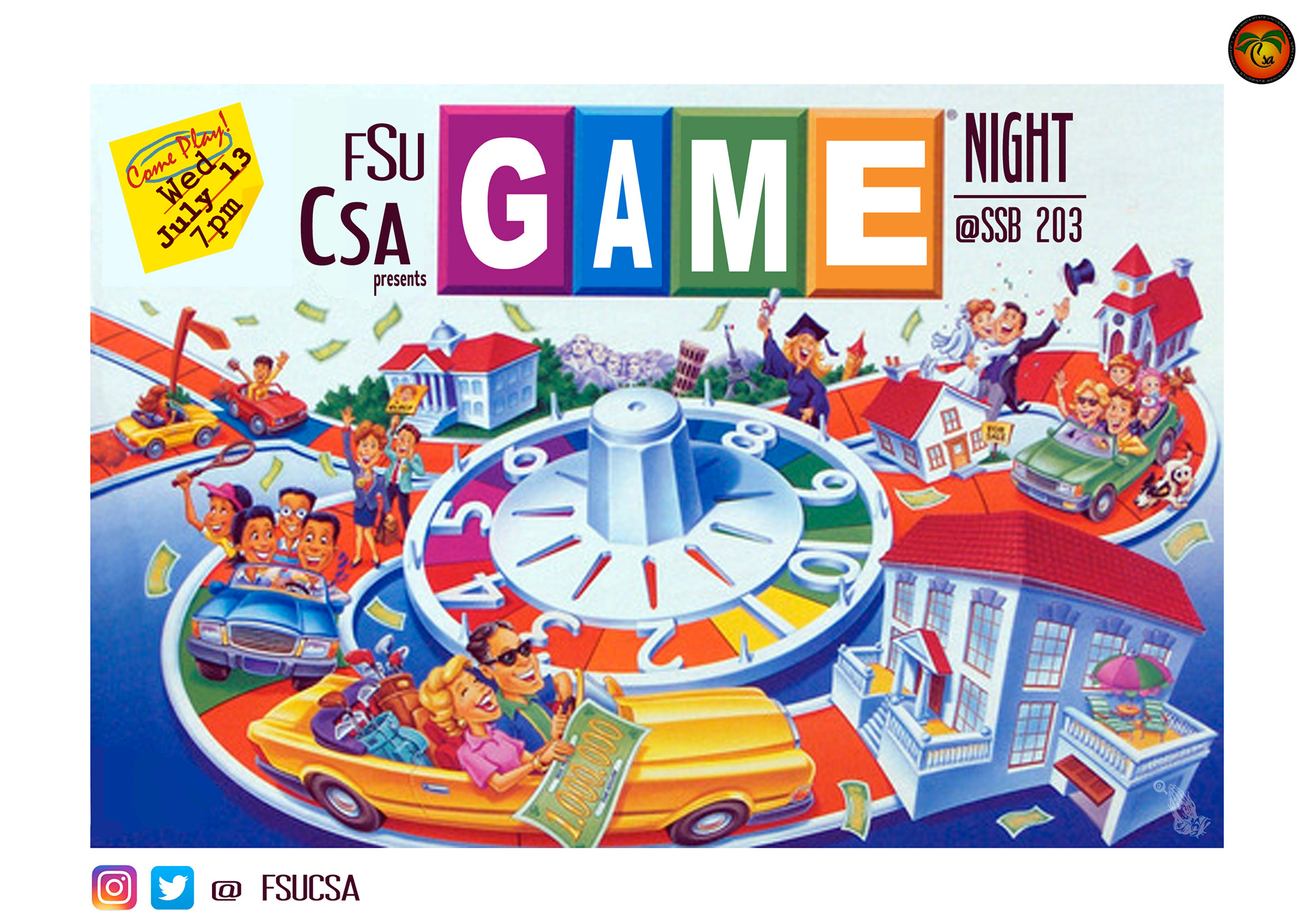 THE BREAKFAST GOD - ASSORTED FSU CSA FLYERS