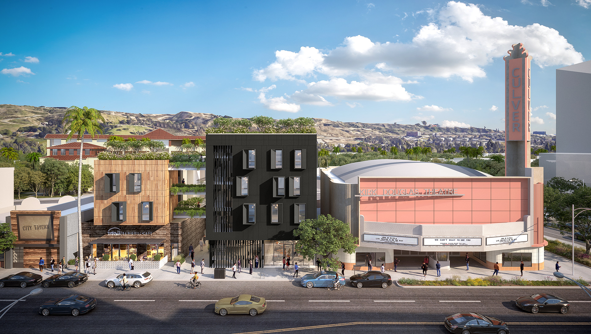 Brooks + Scarpa - ReThink Urban Mixed-use Culver CIty, CA