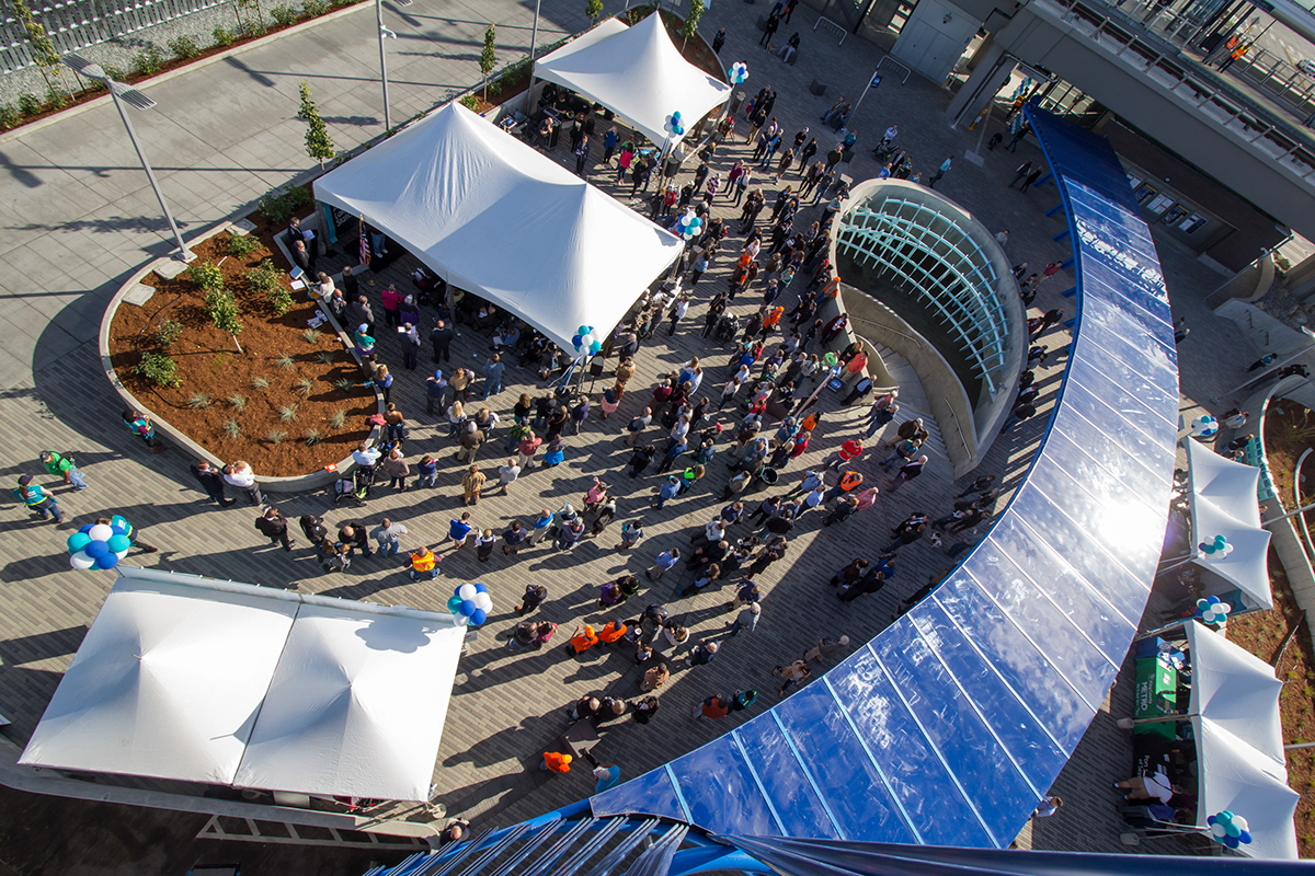 Brooks Scarpa Huber Architects - Angle Lake Station Seattle/Seatac, WA