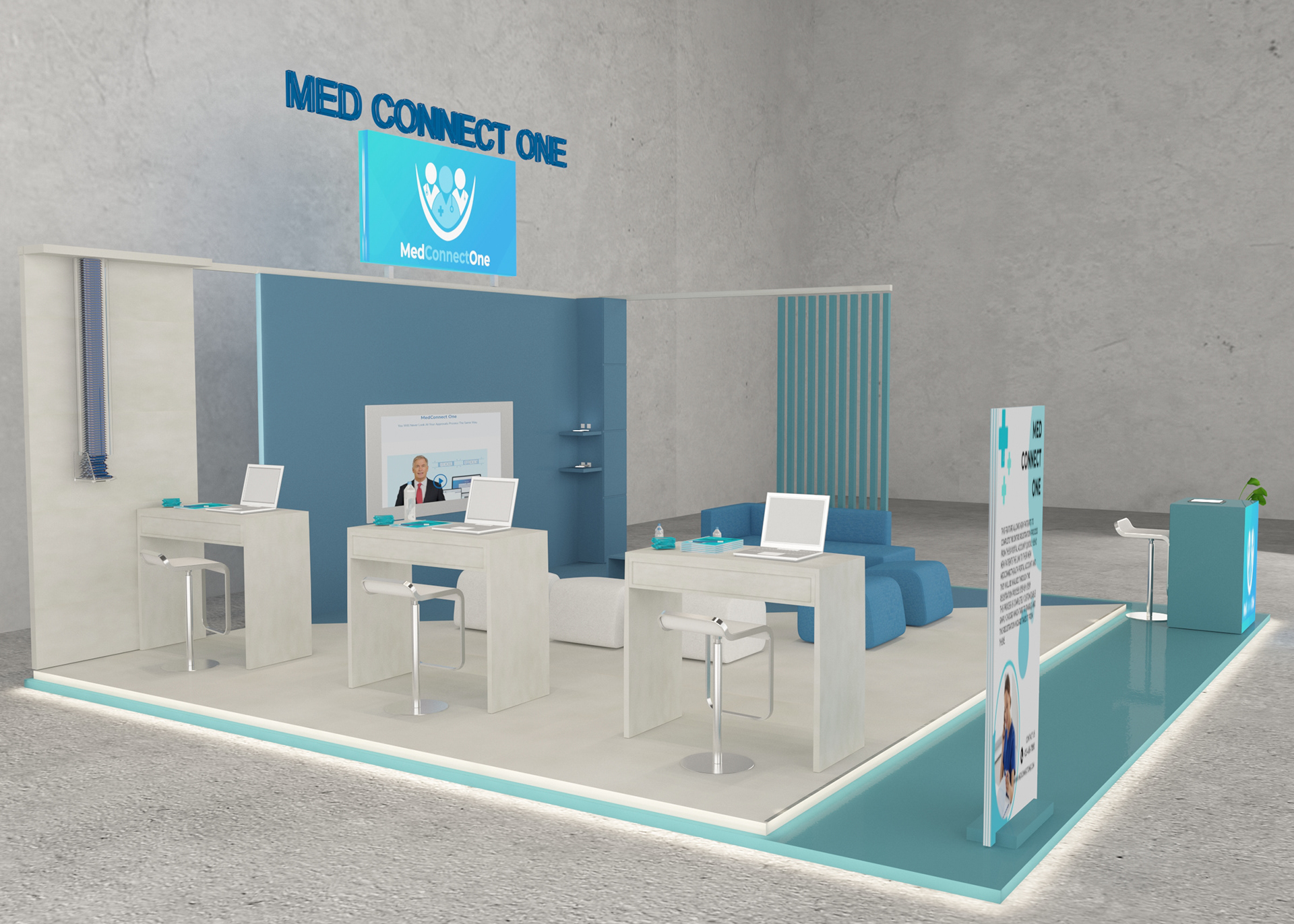 hala aly - Medical Booth Design